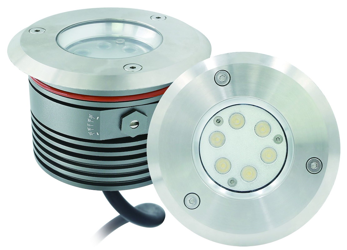Livision GmbH LED Bodeneinbaustrahler Maxi-RS, 6W, 480lm, 24V, 2700K ...