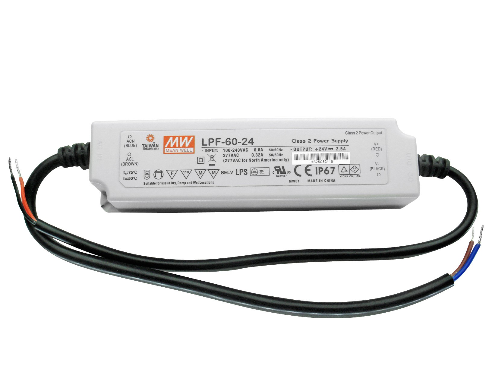 Livision GmbH MeanWell Netzteil 24V/25W IP67