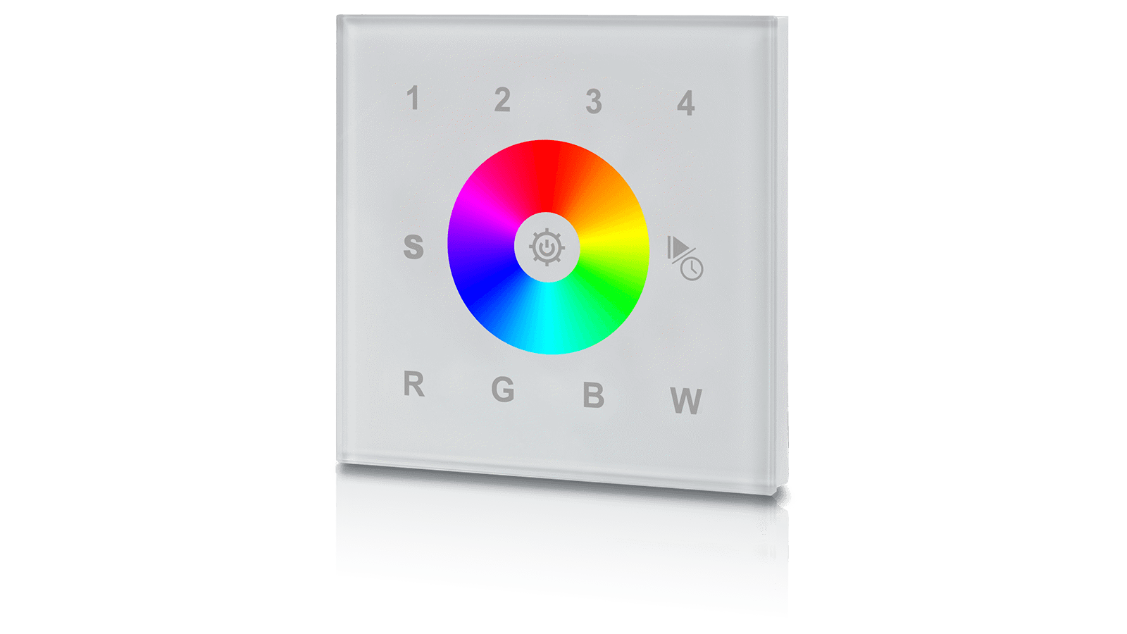 Livision GmbH DALI DT8 Touch Panel AC, RGBW, Wandmontage